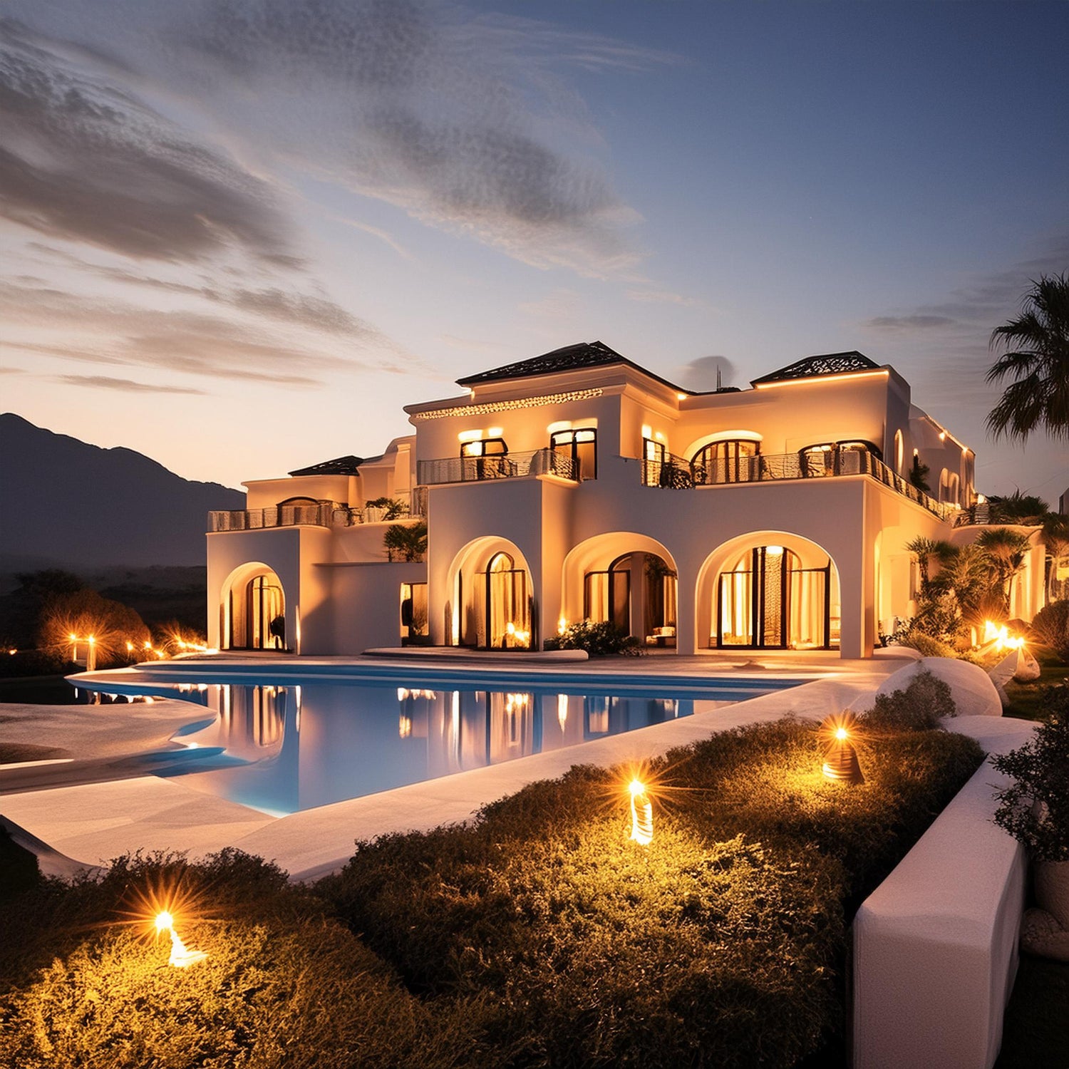 Illuminating Luxury: Lighting Design for Villas in the Middle East ...